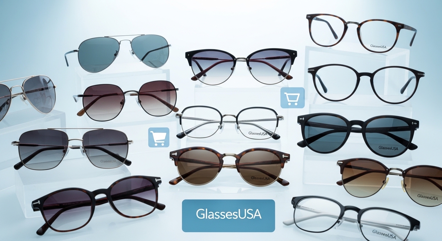 GlassesUSA | Buy Prescription Glasses Online – Save Up to 70%
